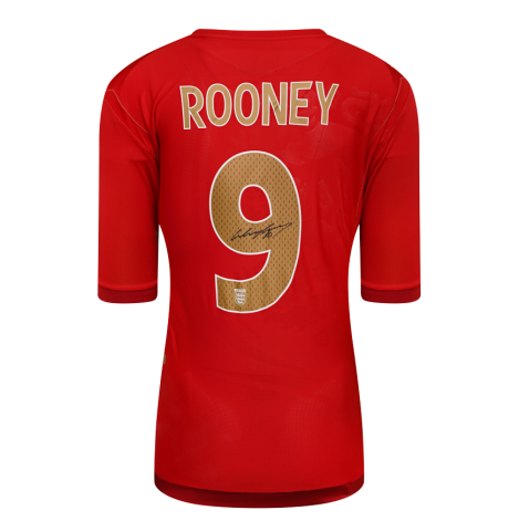 Wayne Rooney Signed Football Memorabilia - Genuine Hand Signed Shirts ...