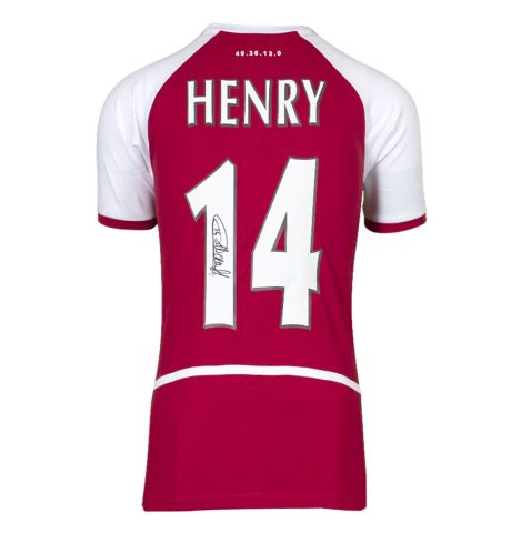 Genuine Thierry Henry Signed Memorabilia | A1 Sports - Genuine Signed ...