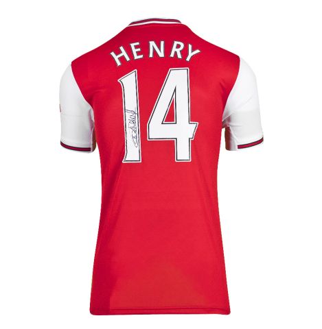 Genuine Thierry Henry Signed Memorabilia | A1 Sports - Genuine Signed ...