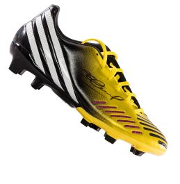 Adidas Predator Football Boot Hand Signed By Steven Gerrard - Yellow ...