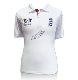 Alastair Cook had signed Ashes England Cricket Shirt - Genuine Signed ...