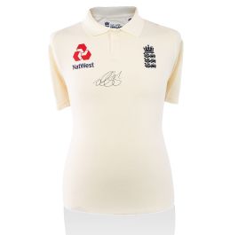Alastair Cook Signed England Cricket Shirt - Genuine Signed Sports ...