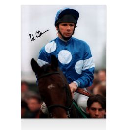 Peter Scudamore Signed Photo - Jockey - Genuine Signed Sports Memorabilia