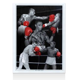 Herol 'Bomber' Graham Signed Photo - Boxing Montage - Genuine Signed ...