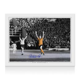 Kenny Hibbitt Wolves Signed Photo - Genuine Signed Sports Memorabilia