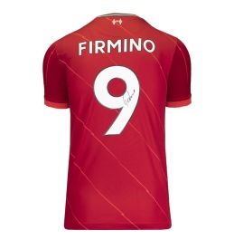 Roberto Firmino Signed Liverpool Shirt: Home, 2021-22 - Genuine Signed ...