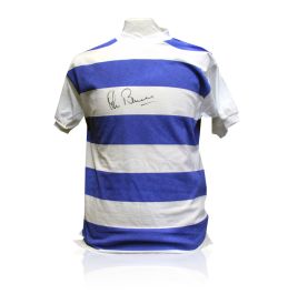 Stan Bowles signed QPR shirt - Genuine Signed Sports Memorabilia