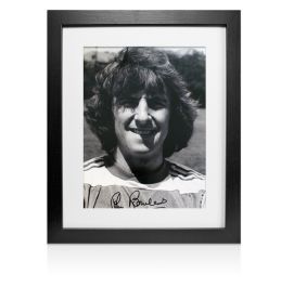 Framed Stan Bowles autographed photo - Stan the Man - Genuine Signed ...