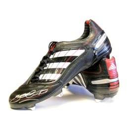 Steven Gerrard hand signed football boot - Adidas Predator - Genuine ...