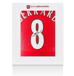 Steven Gerrard Signed Liverpool Shirt Istanbul 2005 Champions League ...