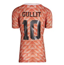 Ruud Gullit Signed Netherlands Shirt: Home, 1988-89 - Genuine Signed ...
