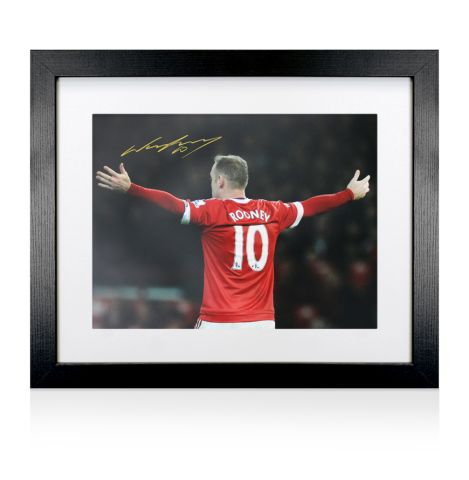 Wayne Rooney Signed Football Memorabilia - Genuine Hand Signed Shirts ...