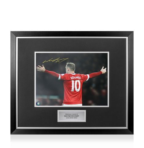 Wayne Rooney Signed Football Memorabilia - Genuine Hand Signed Shirts ...