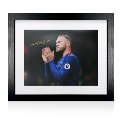 Wayne Rooney Signed Football Memorabilia - Genuine Hand Signed Shirts ...
