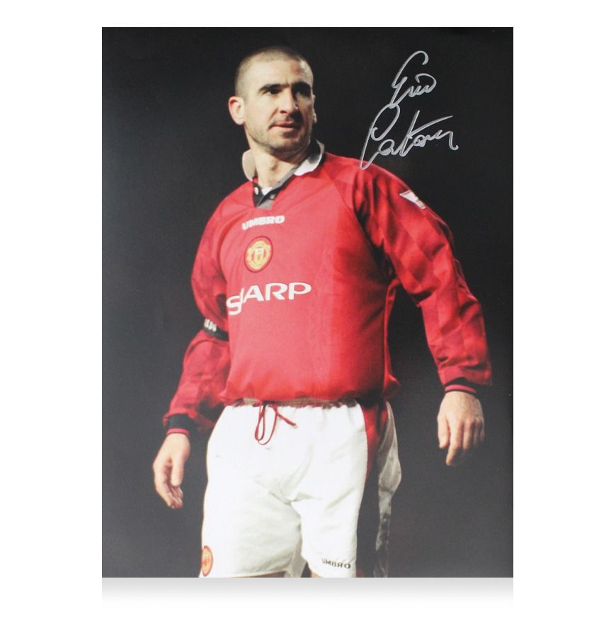 Eric Cantona Signed Manchester United Photo: The King - Genuine Signed ...