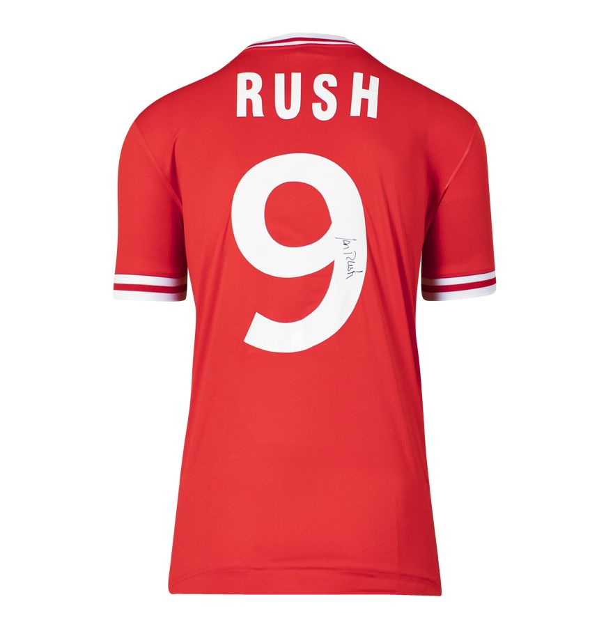 Ian Rush Signed Liverpool Shirt - 1984, Number 9 - Genuine Signed ...