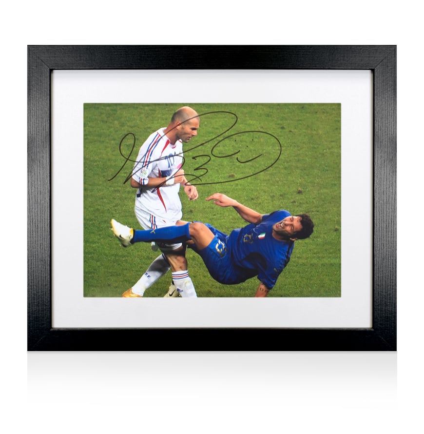 Marco Materazzi Headbutt Qatar Unveils Zinedine Zidane 'head Butt'